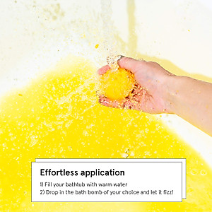 Grace & Stella Organic Bath Bombs Women (12 XL Bath Bombs) Natural, Vegan - Bath Bombs Set - Natural Bath Bombs with Essential Oils - Natural Bath Bombs for Women Relaxing Valentines Gifts for Women