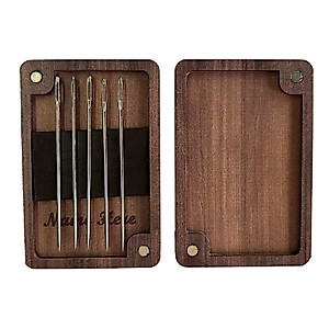 Personalized Custom Name Needle Case Photo Needle Box Needle Holder Sewing Storage Gift for Mom Wife Grandmother (Name)