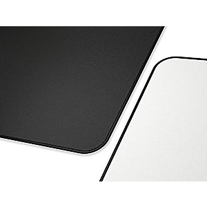 Glorious Extended Gaming Mouse Pad/Mat - Long White Cloth Mousepad, Stitched Edges | 11"x36" (GW-E)