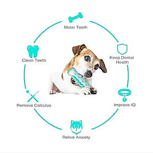 Dog Toy Teething Stick Chewable Teeth Cleaning Bones Dog Toothbrush Safe Puppy Dental Care Cleaning Toys Supplies