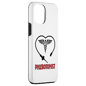 iPhone 13 Pro Max Phlebotomist Caduceus Phlebotomy Phlebotomist Case