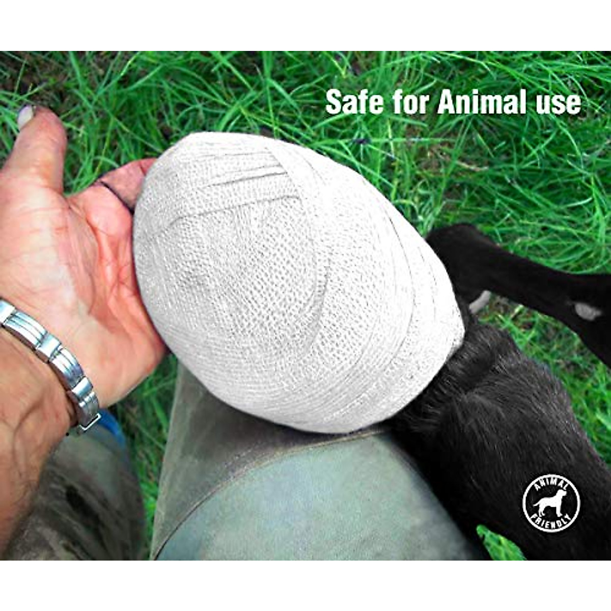 (14-Pack) 2” x 5 Yards | White Self Adhesive Bandage Wrap – Breathable Self Adherent Wrap for People & Pets - Athletic Elastic Cohesive Bandage for Sports Injury: Ankle, Knee & Wrist sprains