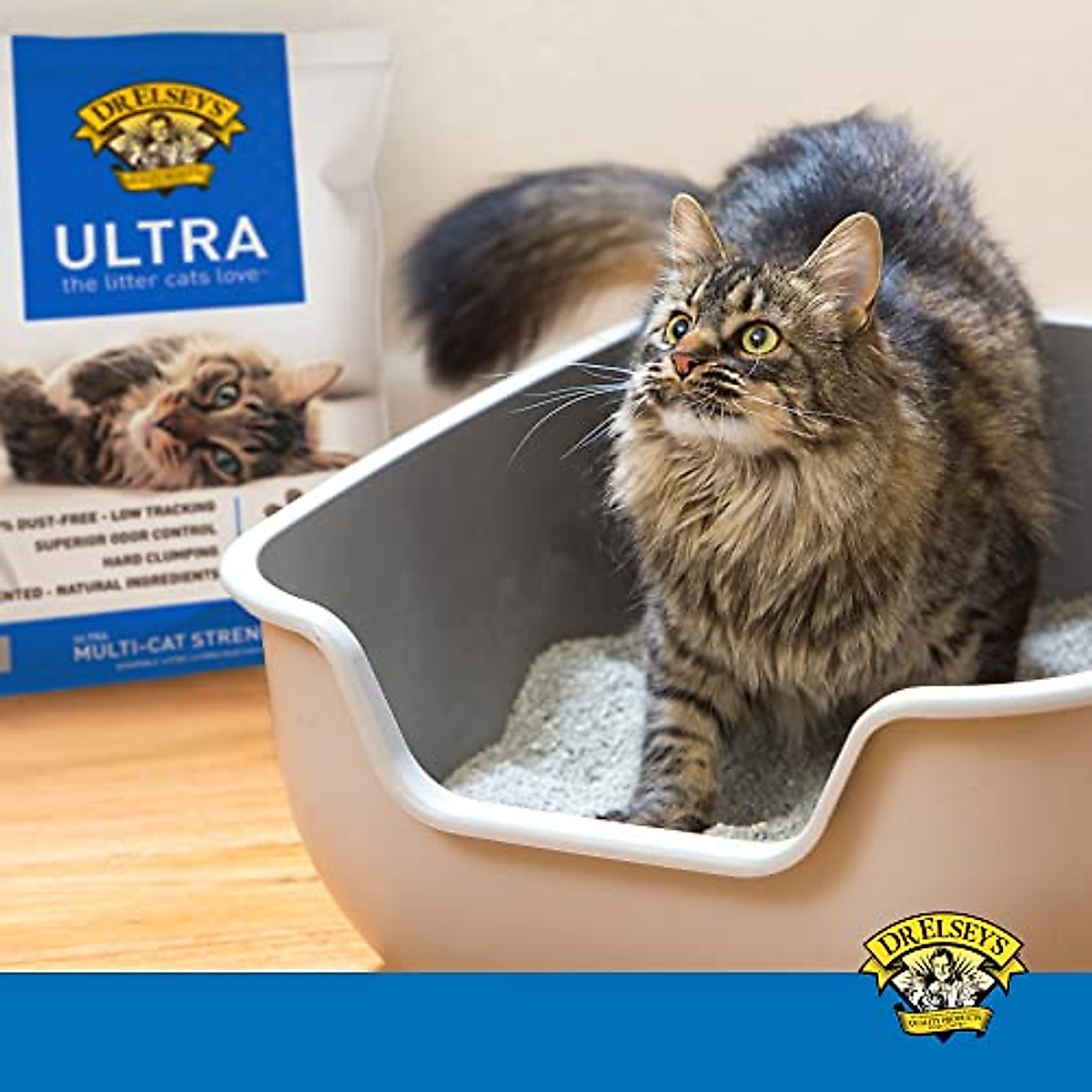 Dr. Elsey's Precious Cat Ultra Cat Litter, 18 pound bag