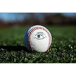 Rawlings | Official League Baseballs | Competition Grade | ROLB1 | Youth/14U | Game/Practice Use | 12 Count, White