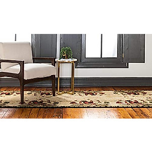 Unique Loom Barnyard Collection Area Rug - Farm (2' 7" x 10' Runner, Cream/ Black)