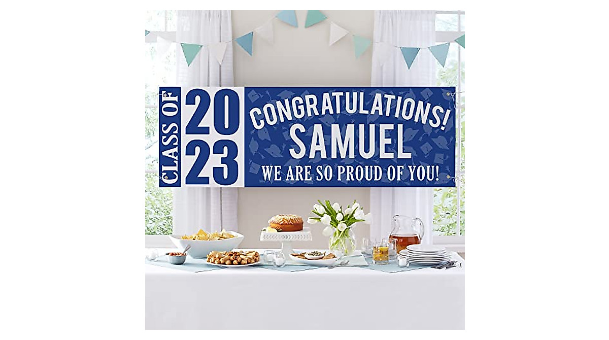 Get Your Personalized Class of 2023 Graduation Banner