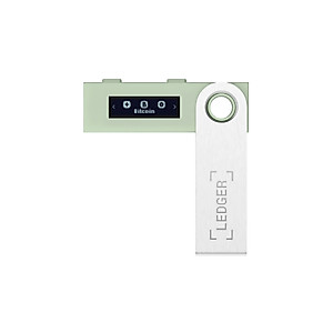 Ledger Nano S Crypto Hardware Wallet (Jade Green) - Securely Buy, Manage and Grow Your Digital Assets