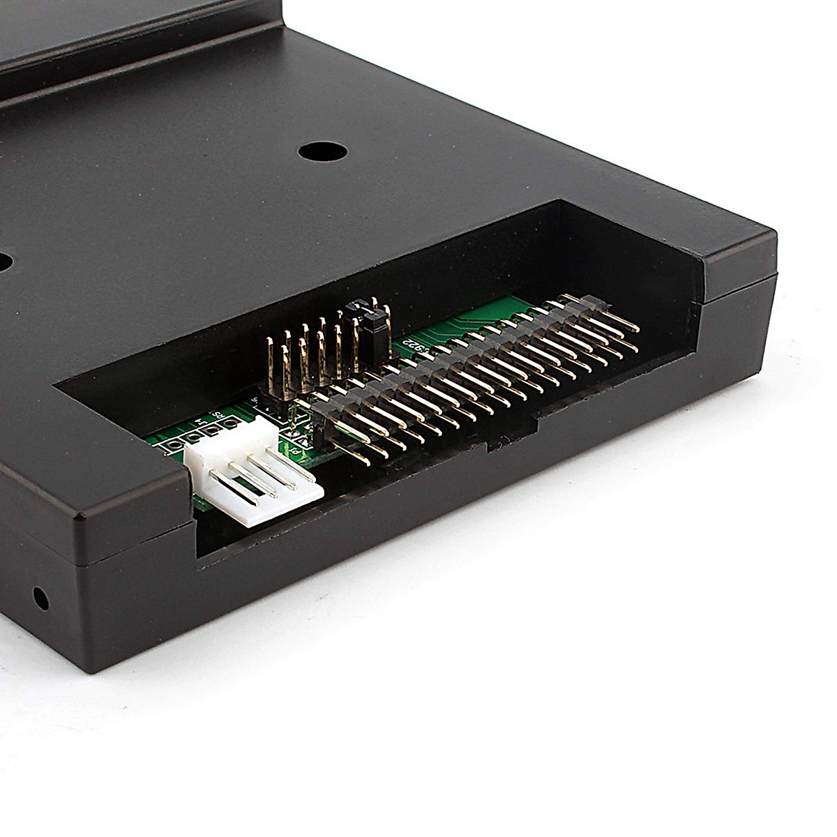 Candeon Floppy Disk Drive, 3.5 inch 1000 Simulation Floppy Disk Drive Emulator Plug Floppy Disk Drive