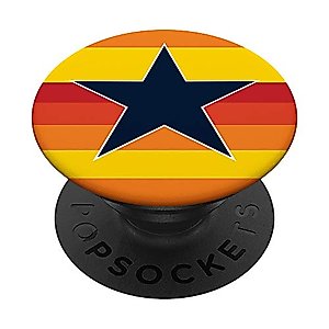 Houston Retro PopSockets Swappable PopGrip