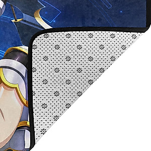 Anime High School DxD Area Rugs Carpet 3D Print Cartoon Anti-Slip Rug for Bedroom Living Room Home Decor Gifts 72"x48"