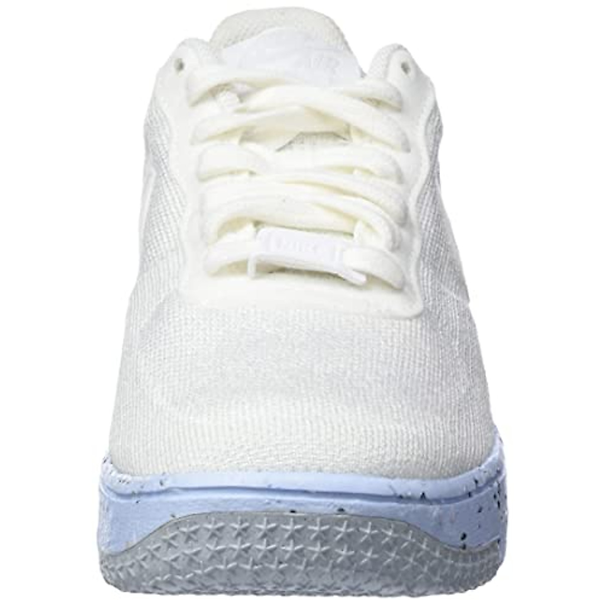 Nike Women's Air Force 1 Crater Flyknit shoes, White Pure Platinum 100, 8