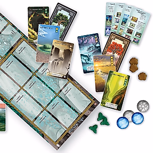 AEG: Mystic Vale: Essential Edition - Base Game and Expansions, Complete Set, Card-Crafting, Deck Building, 2-4 Players, Ages 14+, 45 Min Play Time