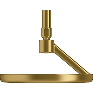 Kohler 26301-2MB STATEMENT™ Iconic Open Rain 2.5 GPM Rainhead, Vibrant Brushed Moderne Brass