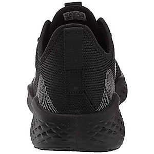 adidas Men's Fluidflow 2.0 Trail Running Shoe, Black/Grey/Black, 11