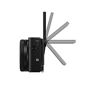 Sony RX100 IV 20.1 MP Premium Compact Digital Camera w/ 1-inch Sensor, 4K Movies and 40x Super Slow Motion HD DSCRX100M4/B