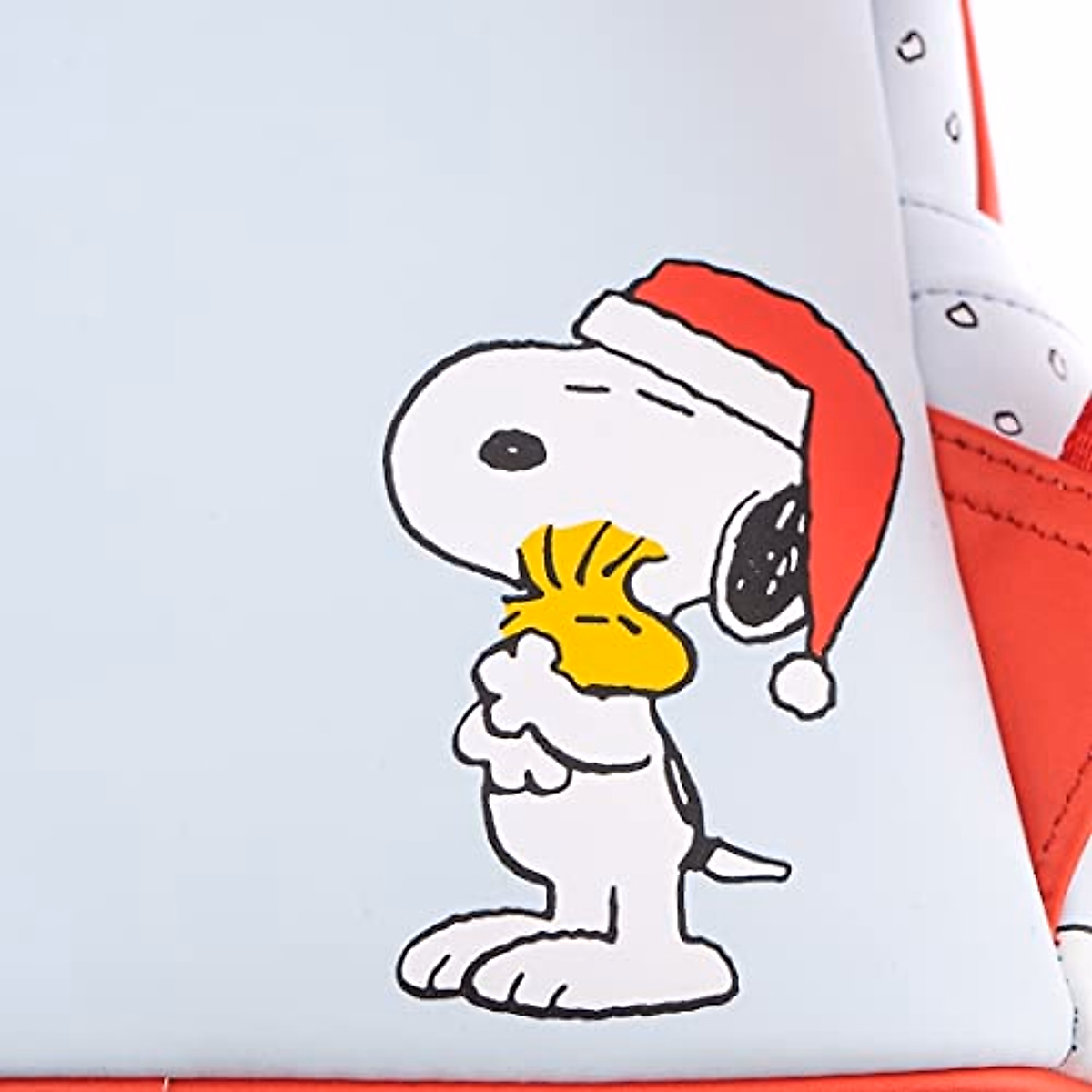 Loungefly Peanuts Gift Giving Snoopy and Woodstock Womens Double Strap Shoulder Bag Purse