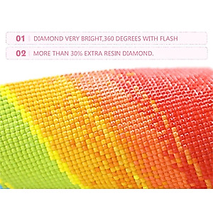 DIY Diamond Art Kits for Adults Sexy Girl Art 5D Diamond Painting Kits for Adults, Full Drill Gem Arts Crystal Art Kits, Paint by Numbers for Adults, Dimond Picture Art for Home Wall Decor 16x20in