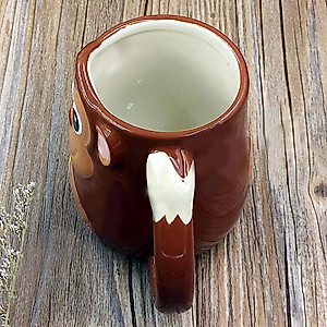 3D Ceramics Monkey Coffee Mug Water Tea Cup With Handle