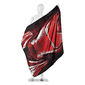 Marvel Avengers Endgame, "Iron Man's Threat", Micro Raschel Throw Blanket, 46" x 60", Multi-Color