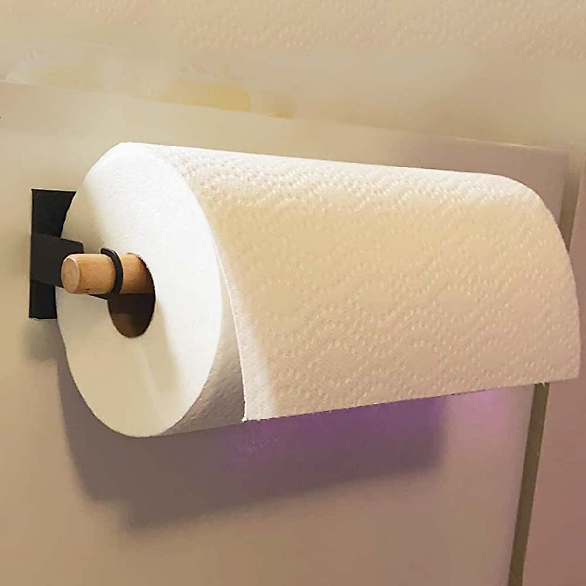 SANNO Magnetic Spice Rack for Refrigerator, Magnetic Paper Towel Holder Strong Magnet Shelf Kitchen Storage Organizer for Side of Fridge,Over Stove,Save Space on Counter