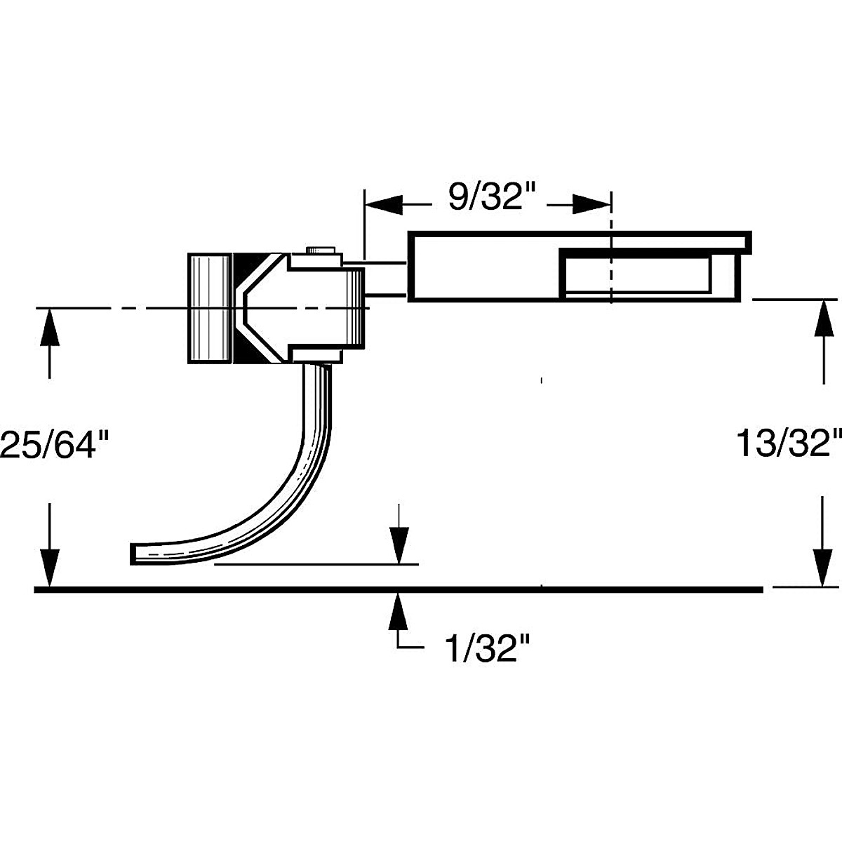 HO Multi-Purpose Coupler, 9/32" Overset (2pr)