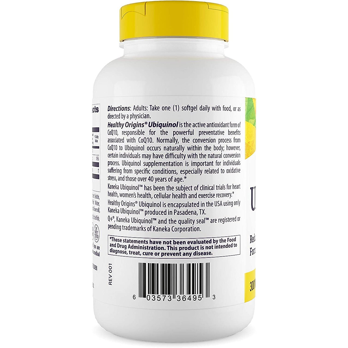Healthy Origins Ubiquinol (Active form of CoQ10), 300 mg - Activated Form of CoQ10 - Kaneka Ubiquinol Supplements for Heart Health & Antioxidant Support - Gluten-Free & Non-GMO - 150 Softgels