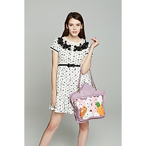 Ita Bag Heart Purse Kawaii Backpack Ita Bag Crossbody Clear Bag Star Crossbody Bags Ita Heart Bag Kawaii Wallet Lolita Bag Kawaii Bag Transparent Backpacks Cute Bag Japanese School Bag Anime Bag