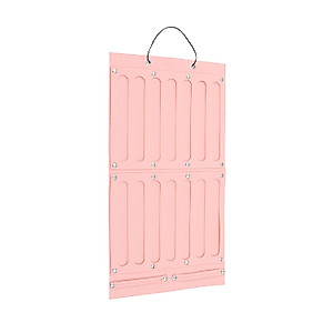 TFCFL Hair Bows Holder for Girls, Hair Clips Storage Hanger with 16 Ribbons Hair Bow Organizer Hair Accessories Wall Hanging for Girl Room, Baby Nursery Decors