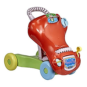 Playskool Step Start Walk 'n Ride Peppa Pig Active 2-in-1 Ride-On and Walker Toy for Toddlers and Babies 9 Months and Up (Amazon Exclusive)
