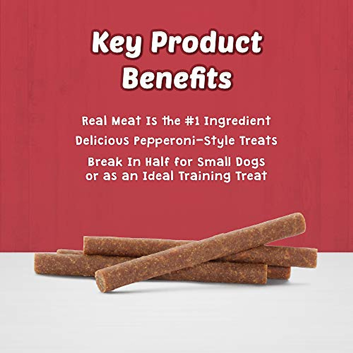 Blue Buffalo Stix Natural Soft-Moist Dog Treats, Beef, Bacon, Lamb, and Chicken 5-oz Variety Pack, 4 count