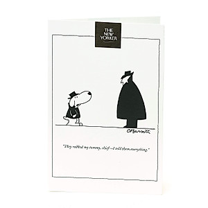 Funny New Yorker Greetings Card - Perfect for a Variety of Occasions - Funny Cartoon Greetings Card - Birthday Card for Men