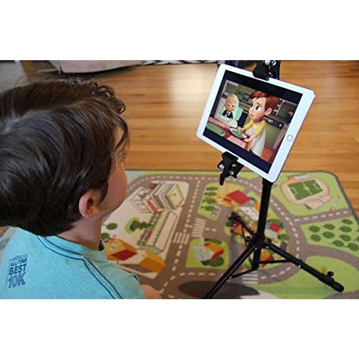 AirTurn TechAssist (Includes Universal Tablet Holder and Portable Stand for Home Office, Online Learning, and Kids Playtime)