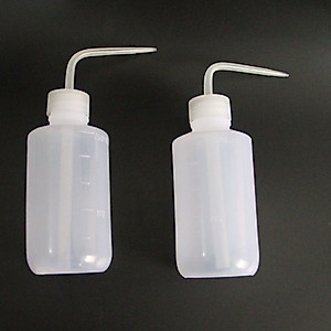 new star tattoo Wash Bottle,Squeeze Bottle,LDPE,250ml/8OZ 2pcs Plastic Green Soap Cleaning Washing Bottle