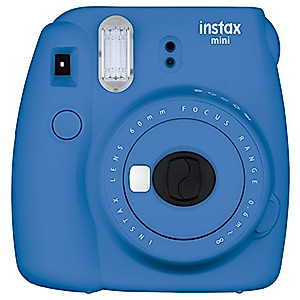 Fujifilm Instax Mini 9 Instant Camera - Cobalt Blue (Renewed)