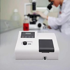 DNYSYSJ Visible Spectrophotometer 4 LDC 721 Digital Wavelength Lab Visible Wavelength Range 350 to 1020nm Wave Tungsten Lamp Laboratory Equipment 110V Photometer