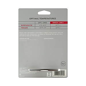 Whynter CUF-301BK 3 cu. ft Energy Star Upright Freezer with Lock – Black & Taylor Precision Products 5924 Large Dial Kitchen Refrigerator and Freezer Kitchen Thermometer, 3 Inch Dial,Silver