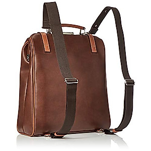 Kiwada Dulles Business Backpack, Vertical Type, Patrick, Genuine Leather Included, Made in Toyooka City, Hyogo Prefecture, Red Brown