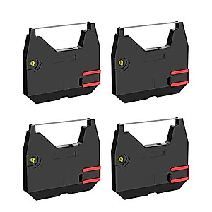 Bigger Replacement for Brother 1030 Correctable Ribbon Used with Brother All AX, GX, ML, SX, WPT, ZX Series and Models, 4 Pack, Black