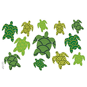 Tervis Turtle Pattern Made in USA Double Walled Insulated Tumbler Cup Keeps Drinks Cold & Hot, 16oz, Classic