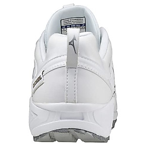 Mizuno Men's Ambition 2 All Surface Turf Shoe, White, 12