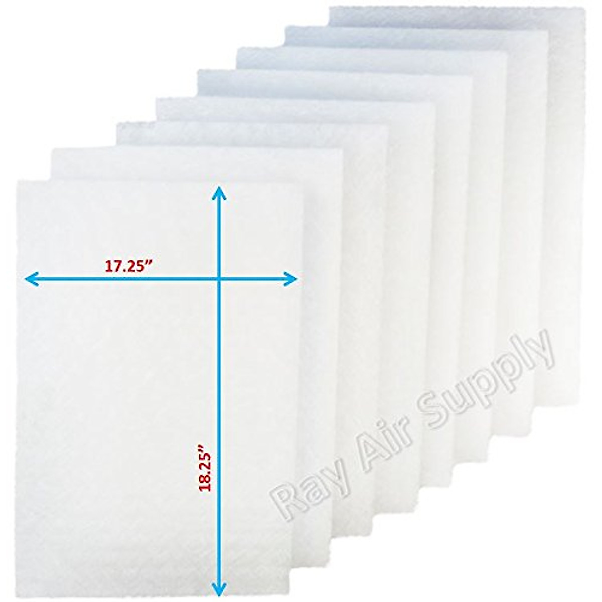 RAYAIR SUPPLY 20x20 Totaline CG1000 1" Air Cleaner Replacement Filter Pads 20x20 Refills (4 Pack)