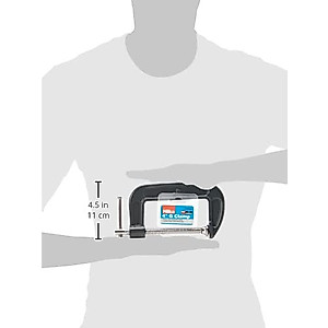 Hilka 64500004 4-Inch Pro Craft Heavy Duty G Clamp