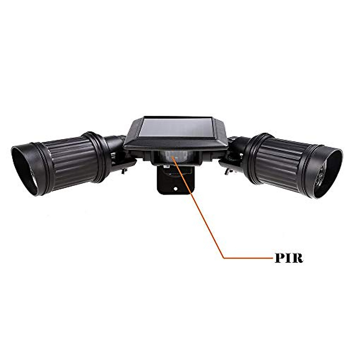 ALOOVOO 14 LED Solar Lamp PIR Motion Detector Door Wall Light Outdoor Wall Lamp Security Spot Lighting LED Dual Light