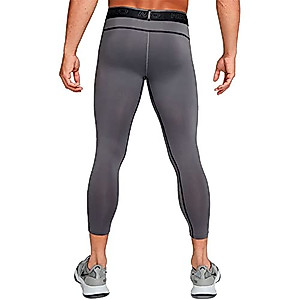 Nike Pro Dri-Fit 3/4 Tights Men's Size Large Gray