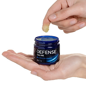 Defense Soap Organic Tea Tree Ointment | All Natural Herbal Salve for Skin, Wrestling, Jiu Jitsu, Bjj. 2 Oz Jar