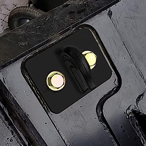 Sulythw Tractor Bucket Hooks, 3 Pack of Tractor Accessories with Heavy Duty Tow GRAP Hooks Loader Bucket Accessories for John Deere Kubota Kioti Compact Tractor(Max 15,000lbs, Black)