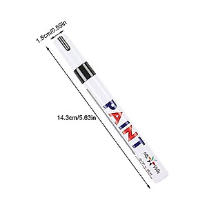 JHIALG Tire Marker Lettering Tire Paint Pen Markers, Waterproof Oil Based Paint Markers for Car Tire Tread Rubber Metal