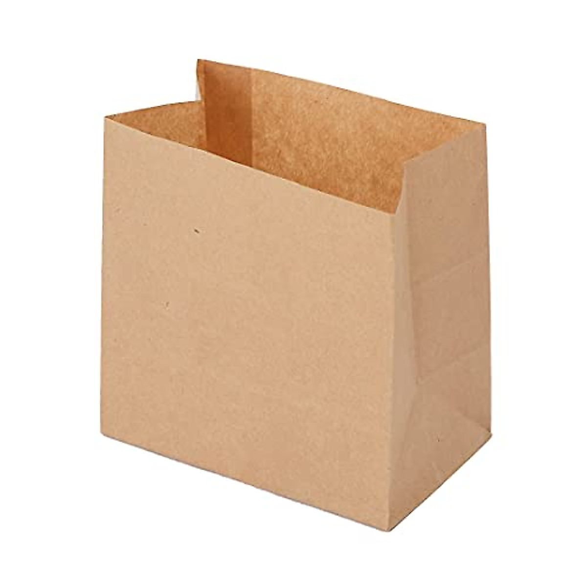 Restaurantware Bag Tek 3.9 x 2.3 x 3.8 Inch Paper Bags For Snacks 100 Small Paper Bags For Foods - Disposable Sustainable Kraft Paper Snack Bags Microwavable Freezable