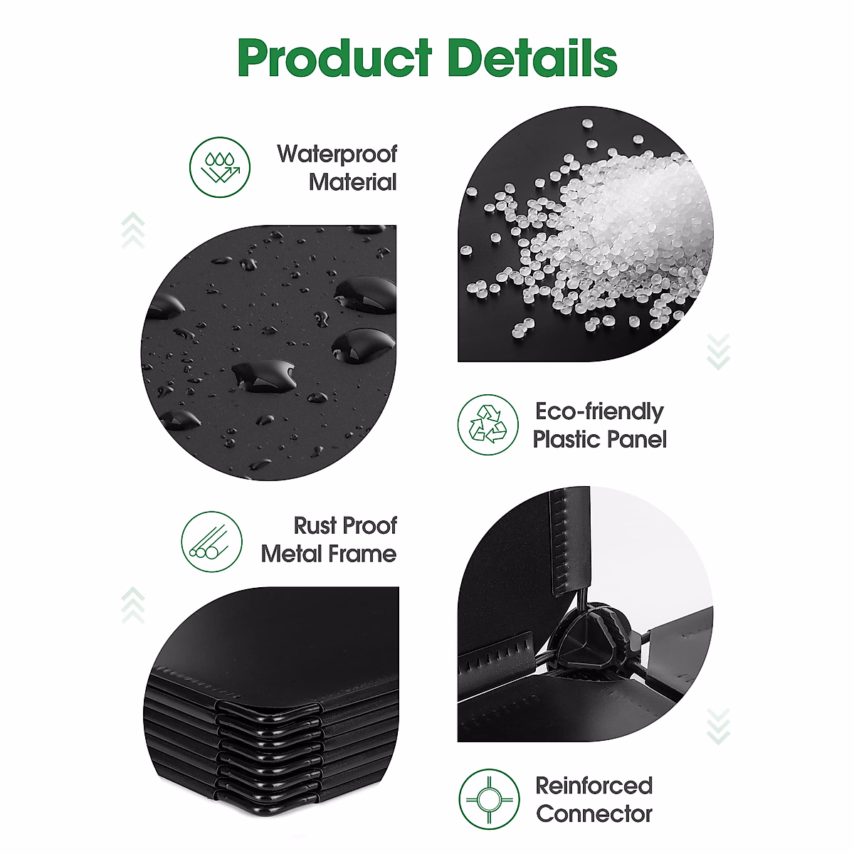 Puroma 9 Cube Storage Organizer, Black Modern Bookcase with Mallet DIY Closet Organizers and Storage, 12" x 12" x 12"