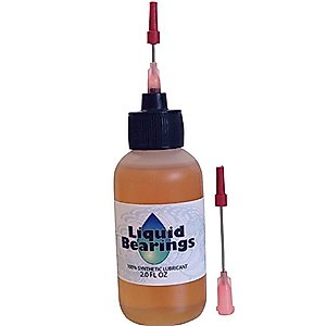 Liquid Bearings 100%-Synthetic Oil for All Fans, and Other Items Around The House, Never evaporates or Becomes Gummy, gets sluggish Fans Turning Easily (and Quietly!) Again! (2 oz.)